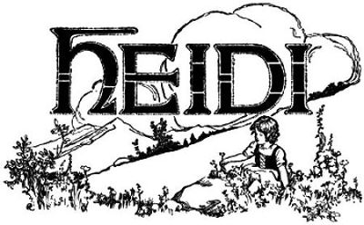 The eBook of Heidi, by Johanna Spyri.